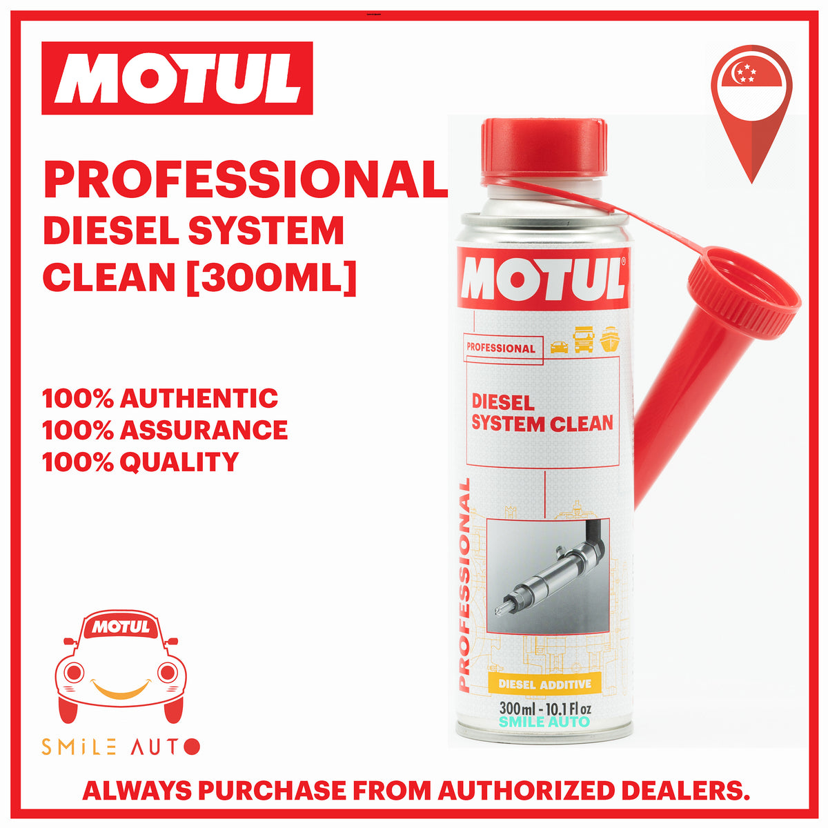 Motul Diesel System Clean – Smile Auto Boutique Pte Ltd